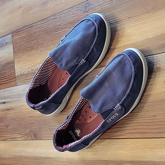 CROCS | Shoes | Crocs Canvas Style Shoes | Poshmark